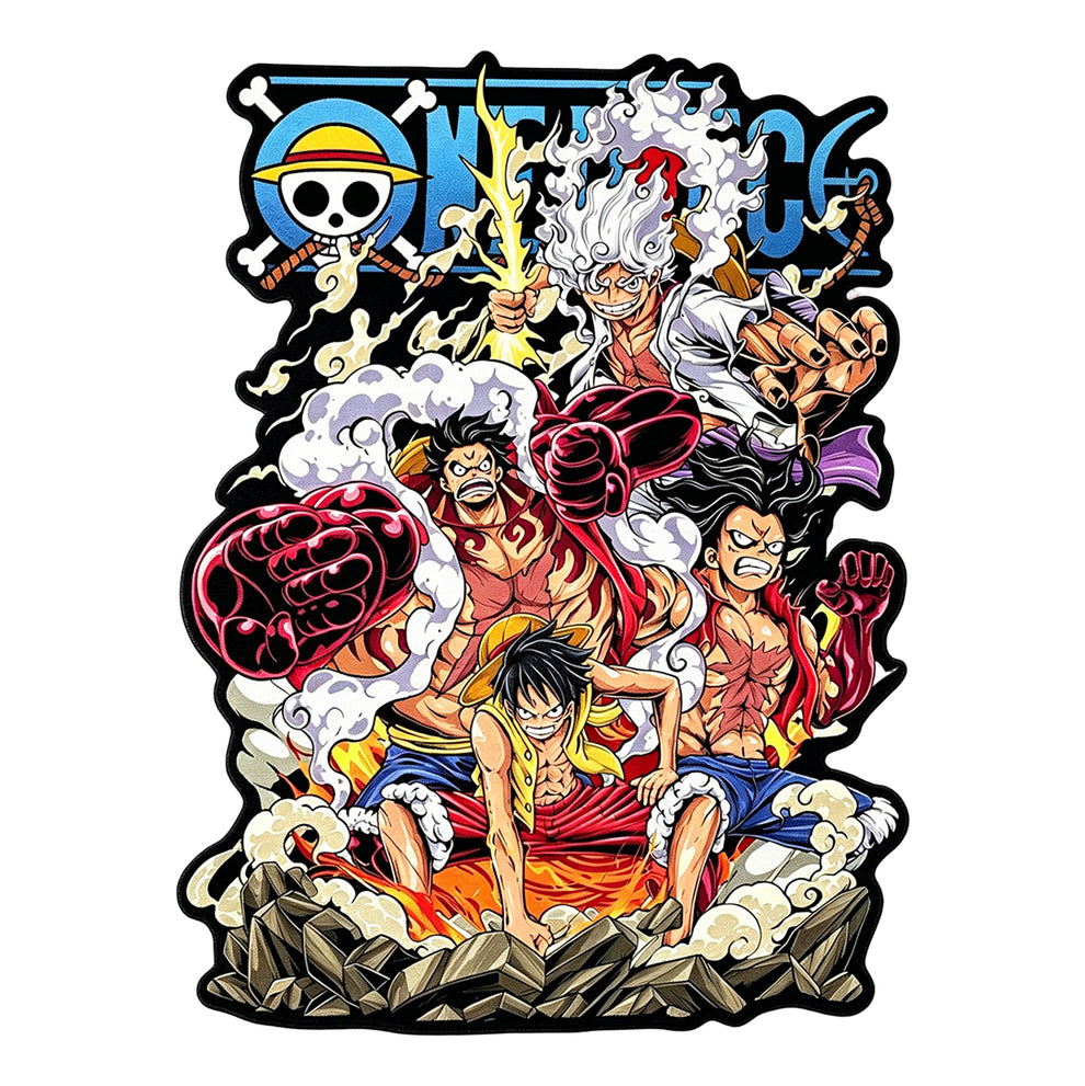 One Piece Luffy Growth Anime Rug – otakurug